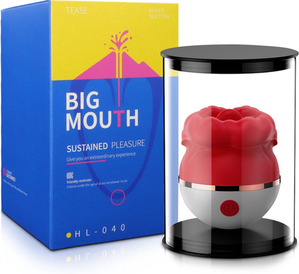 Big Mouth Stimulator with Licking tonque - Always Attract